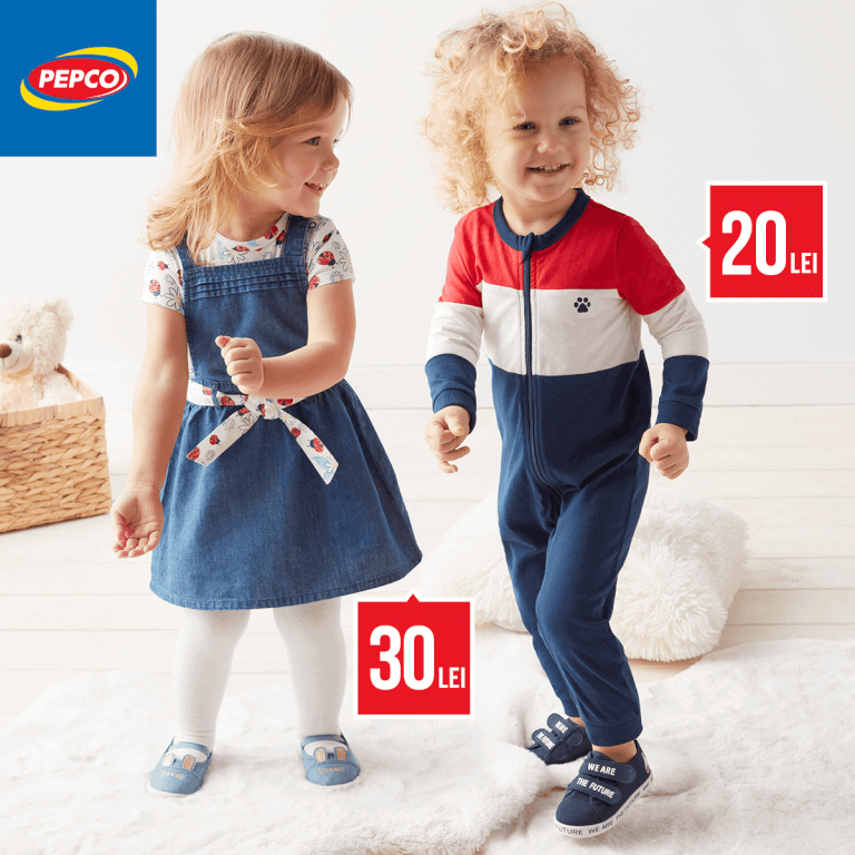 Auchan Craiova - Colecție nouă și confortabilă pentru cei mici la PEPCO